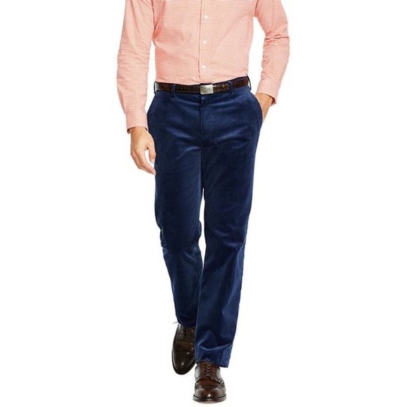 Polo Ralph Lauren | Pants | Vtg Polo Ralph Lauren Mens Corduroy Preppy Pants Navy Blue Dress ...